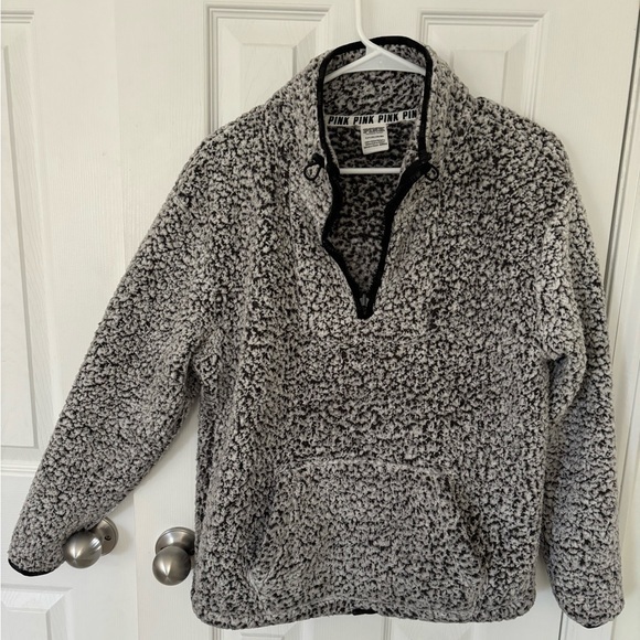 PINK Victoria's Secret | Sweaters | Victorias Secret Pink Grey Black ...